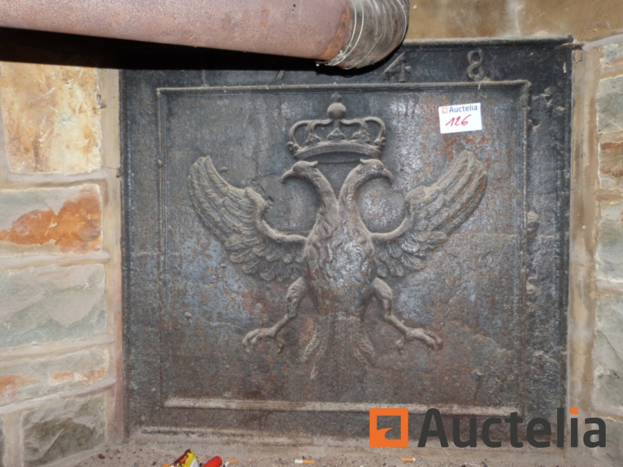 Taque de cheminée en fonte - Biens de consommation - Décoration ...