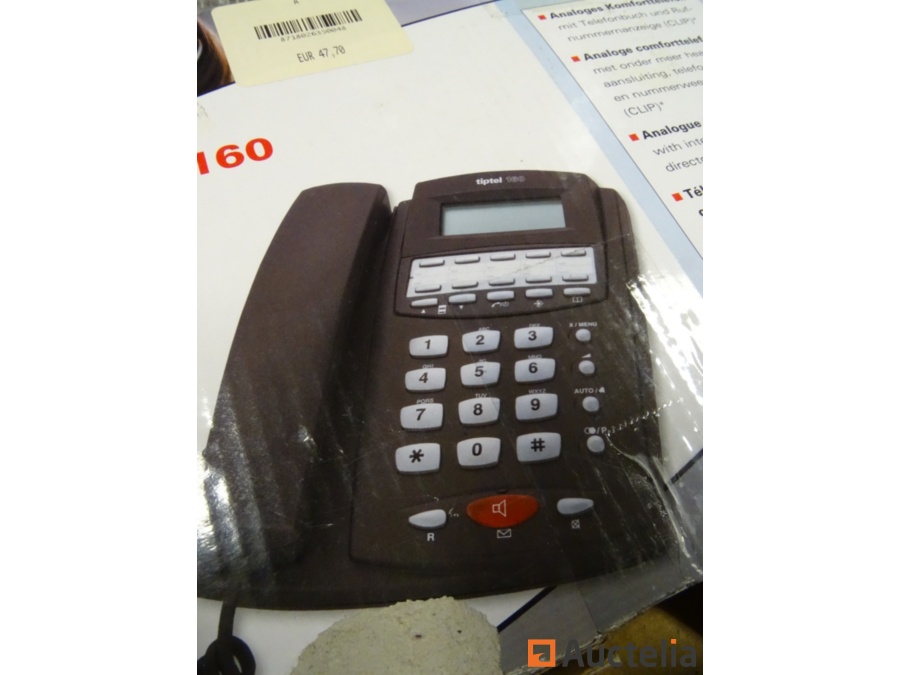 Téléphone analogique confort Tiptel - Biens de consommation - Autres b ...