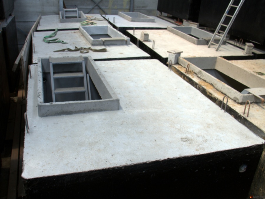 Prefab betonnen kelder 305 x 240 x 220 cm Model 2 - Bouw - Bouwmateria ...