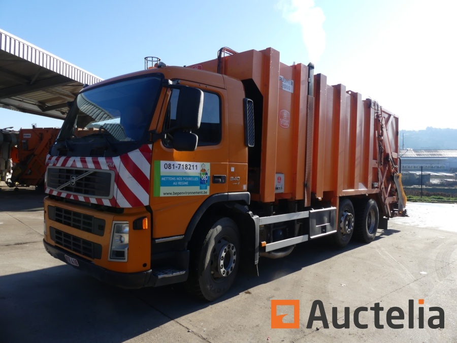 Vuilniswagen Volvo FM/FH 62P 8.0E4 (2006) gebruikt op veiling - Auctelia