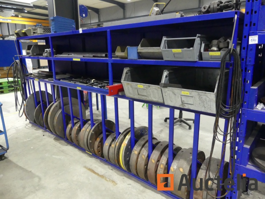 Werkplaats metaal Rekken, rebellen metaal rack - Magazijninrichting ...